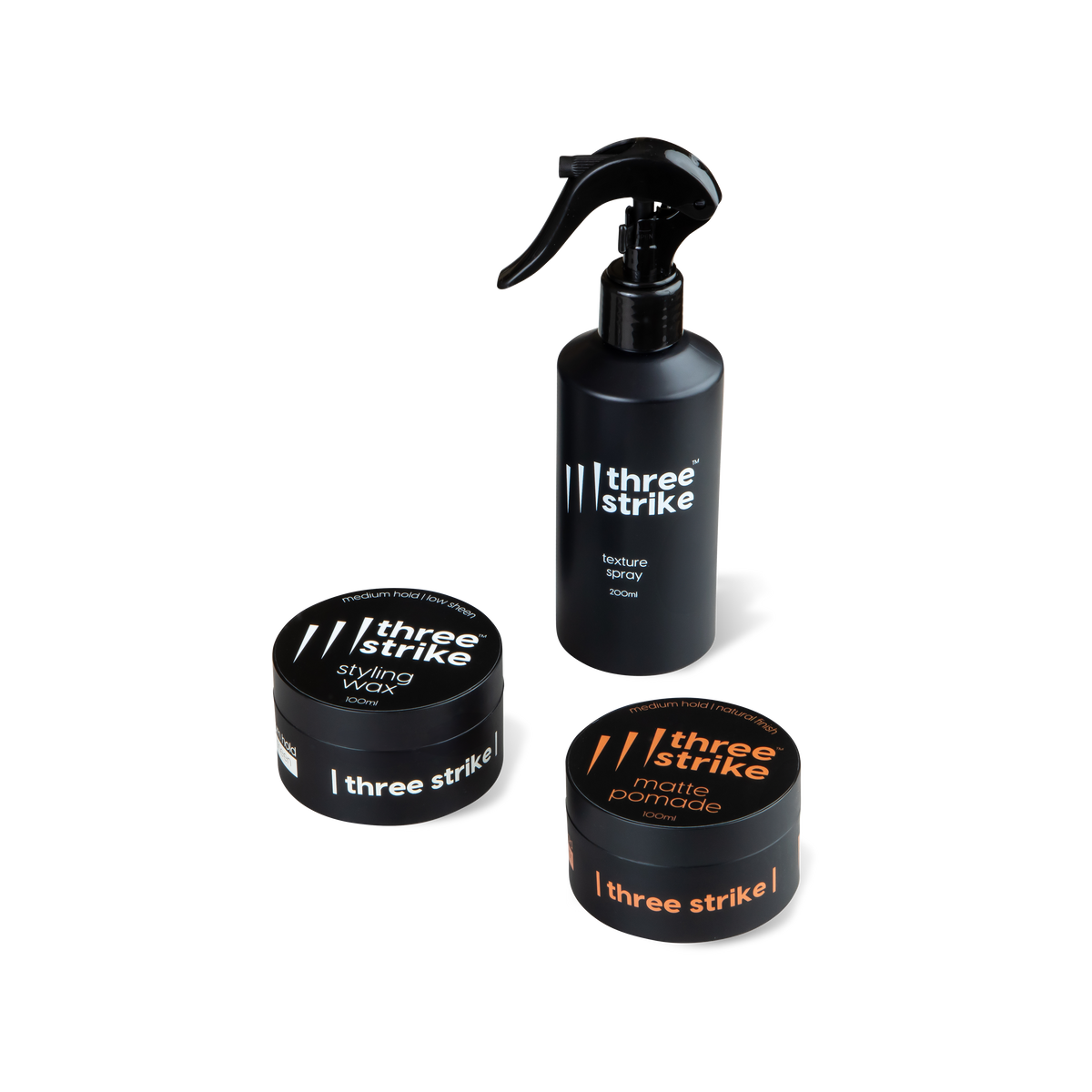 Trio Styling Bundle – Three Strike Grooming